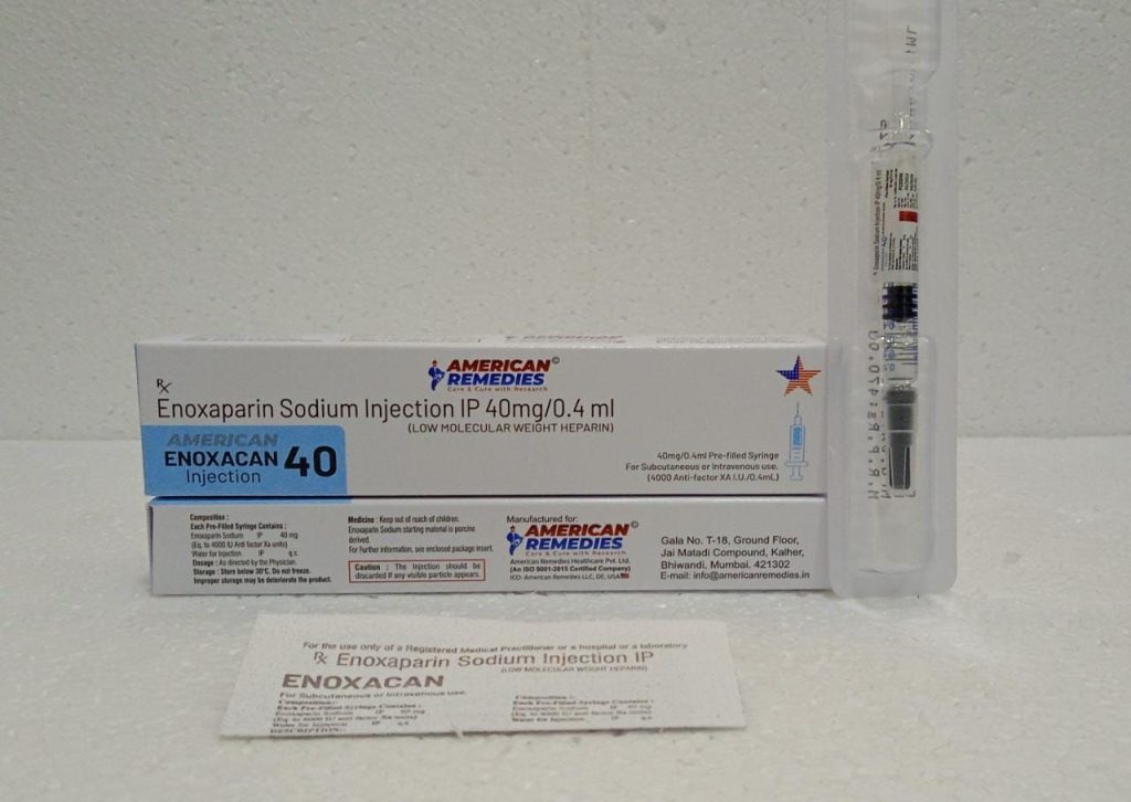 Enoxacan - Enoxaparin Sodium Injection IP 40mg/0.4 Ml - Name Patient ...